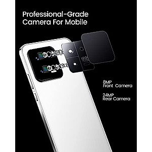 Echoamo M13 Pro 5G Unlocked Cell Phone - 6.8" FHD+Display 5G/4G Android Smartphone,Dual SIM,64MP+13MP+8MP Triple Camera, 5800mAh Battery - 4GB+128GB