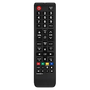 AA59-00821A Replace Remote fit for Samsung LED TV TM1240A T22C350ND T24C550ND T28C570ND T19C350 T22C350 T24C350 T24C550ND T24C550NH T24C730 T27C730 LT22C350ND/ZA LT22C350NDZA LT24C550ND/ZA