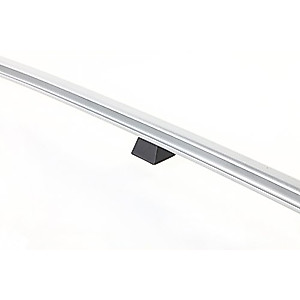 Perrycraft AVXX78-SV Aventura Silver 78" Long Drill-in Installation Roof Rail