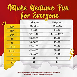 Pokemon Boys' 6-Piece Snug-Fit Cotton Pajamas Set, Poke Treasure, 10