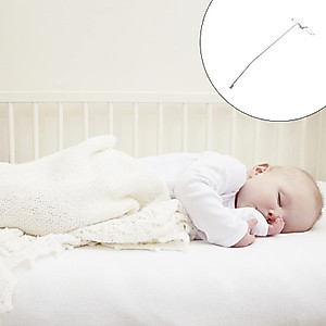 Net Holder Adjustable Net Stand Supporting Bracket Crib Canopy Holder for Nursery Crib Bed Cot