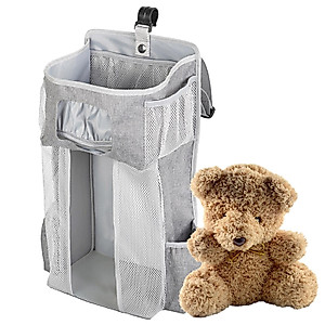 RCIDOS Diaper Nursery Organizer, Baby Hanging Diaper Caddy, Diaper Crib Organizer, Nursery Baby Diaper Caddy Organizer, Table Diaper Organizer For Kids Nursery