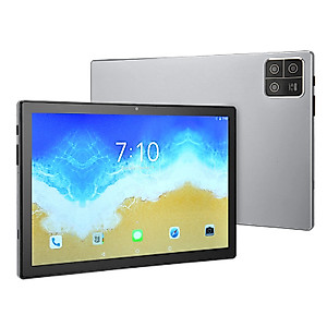 10 Inch Tablet, 1920x1200 Resolution 8GB RAM 128GB ROM Octa Core CPU 8MP Front 16MP Rear Support BT GPS WiFi, PC Tablet for Android 11
