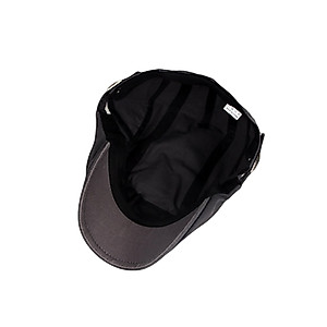 2 Pack Men's Cotton Flat Ivy Gatsby Newsboy Driving Hat Cap