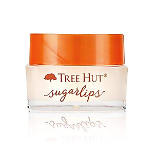 Tree Hut Sugarlips Sugar Lip Scrub, Sweet Mint, 0.34oz Jar, Shea Butter and Raw Sugar Scrub Ultra-Hydrating Lip Exfoliator, Lip Care