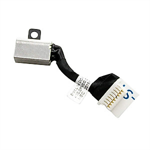 Zahara DC in Power Jack Cable for Dell Latitude 3500 3400 3550 /Inspiron 15 5582 5583 5584 P85F P85F001 / 7580 P/N: CN-0TM5N3 0TM5N3 TM5N3 450.0FV06.0011 450.0FV06.0031 450.0FV06.0091 450.0FV0G.0021