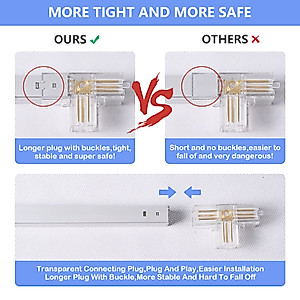 soges Hexagon Led Garage Light, 5 Grids 144W Hexagon Garage LED Light High Brightness Ceiling Lights DIY Linkable LED Garage Light for Gym/Car Detailing Shop/Work Shop/Auto Beauty Shop (White)