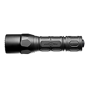 SureFire G2X Tactical Single-Output LED Flashlight with Tactical tailcap click switch, Black
