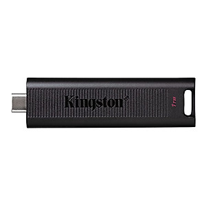 Kingston 1TB DataTraveler Max USB 3.2 Gen 2 Type-C Flash Drive (2-Pack) Bundle with Fuse USB-C OTG Cable (3 Items)