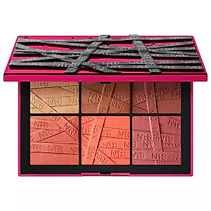 NARS High Profile Cheek Palette - Set Contains 6 Blush Shades in Nude Revue, Spin Off, High Demand, Hit it Off, Showdown, Just Lust