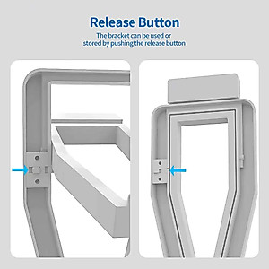 AttainNa is suitable for oculus quest 2 controller desktop support hanger storage rack shelf (white)