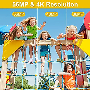Digital Camera for Photography 4K 56MP Cameras for Kids Autofocus Small Portable Camera 20X Digital Zoom Lightweight Camera for Children