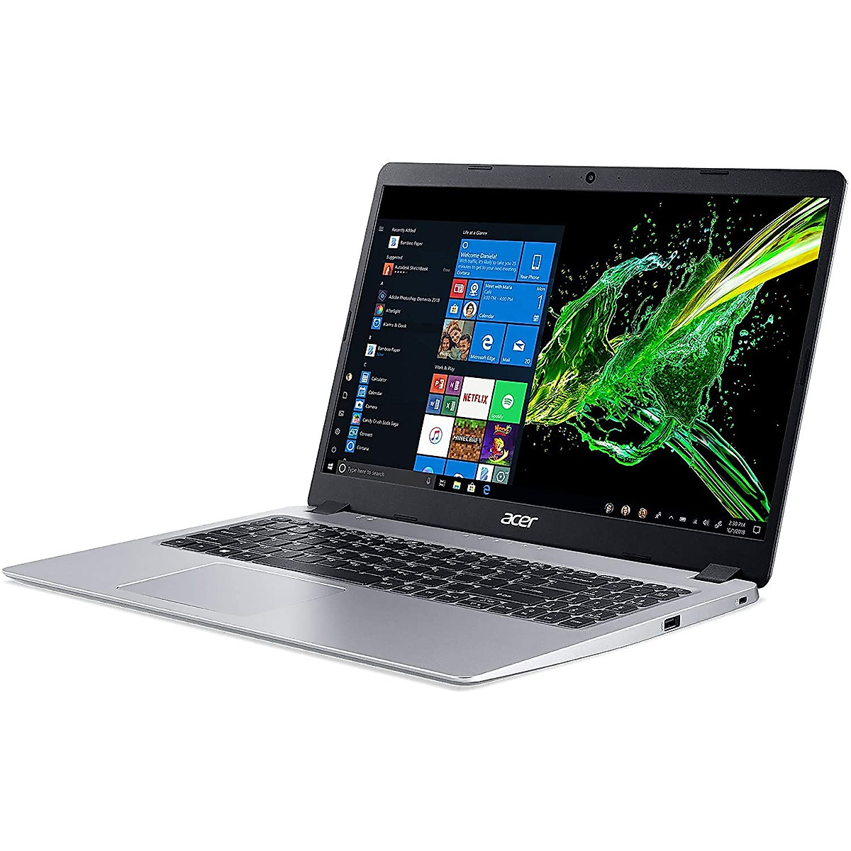 acer 2023 Newest Aspire 5 Premium Laptop: 15.6" FHD 1080P Display, AMD Ryzen 3 3200U(Beat i5-7200u), 8GB RAM, 128GB SSD, Backlit KB, WiFi, HDMI, Win10s