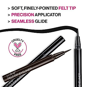 Wet 'n Wild Proline Felt Tip Eyeliner Dark Brown, .017z