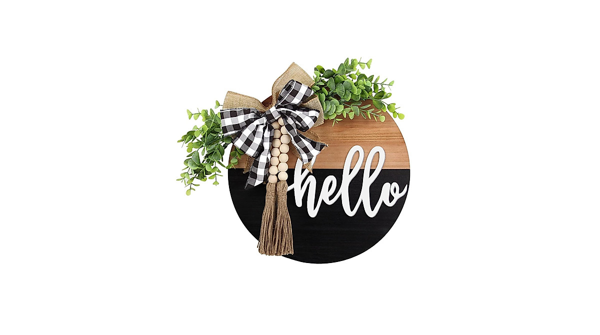 Hello Home Sign - Perfect for Any Season Decor