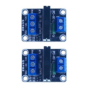 HUABAN 2PCS 1 Channel DC 5V Solid State Relay Module High Level G3MB-202P Relay SSR AVR DSP for Android