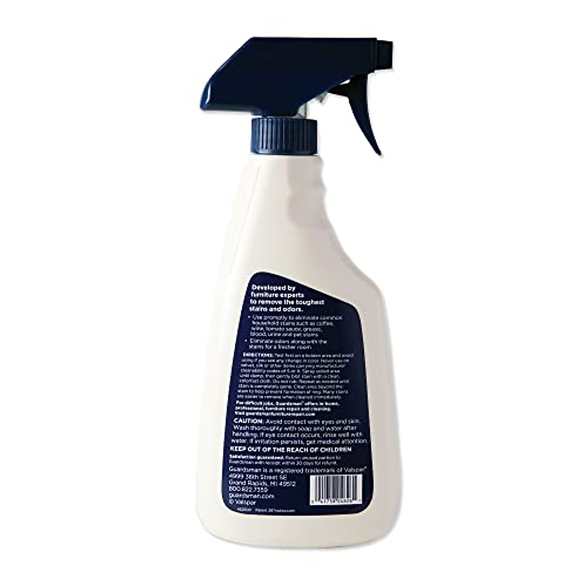 Guardsman 462600 Stain & Odor Eliminator for Fabric Removes Stains, Grease, Red Wine, Pet Stains,16 Oz Spray