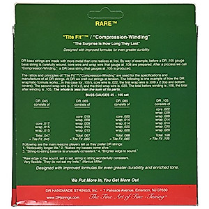 DR Strings Rare- Phosphor Bronze Acoustic5 String Bass 45-125