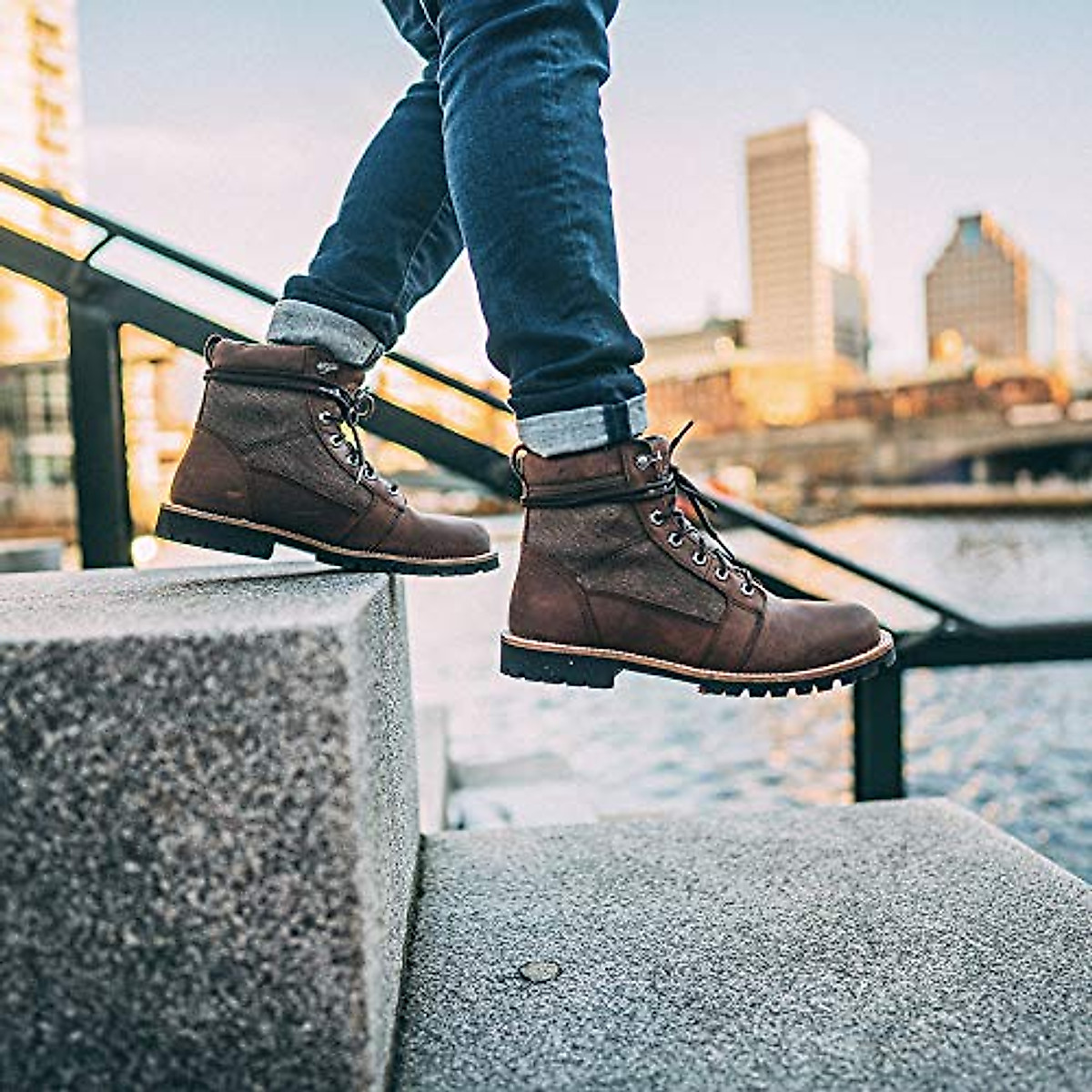 KODIAK Men's Thane Hiking Boot, gold, 11 M US