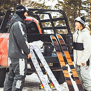 BOTTLE BOTTLE Insulated Water Bottle 64 oz with Straw and Dual-use Lid Half Gallon Water Jug Vacuum Stainless Steel for Workout and Sports Insulated Beer Growler with Handle（Black）