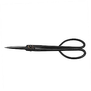 Hakeeta Bonsai Scissors, 205mm Long Handle Scissors Stainless Steel for Pruning Shear Bud Leaves, Bonsai Trimming Tool Garden Equipment Set.