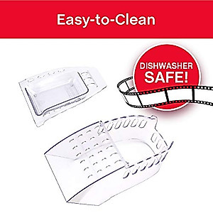 West Bend Air Crazy Popcorn Machine for Healthy Snacking with No Oil, 4-Quart, Red