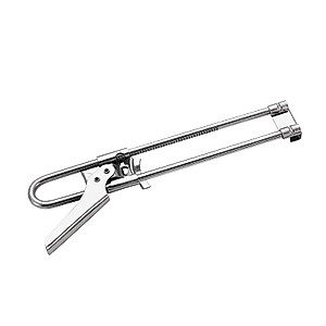 Adjustable Stainless Steel Jar Opener Professional Jam Jar Bottle Opener, Manual Lids Remover Kitchen Accessories Gadgets Can Opener for Seniors Weak Hands