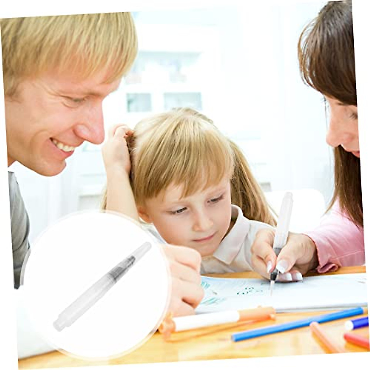 Suit 10pcs Paint Brushes Set Bulk Pencils Travel Set Pencils in Bulk Water Coloring Brush Set Refillable Flat Pen Writing Brush Water Brush Set of Brushes Colored Watercolor Brush