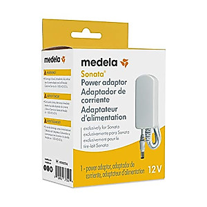 Medela Sonata Replacement Power Adaptor, Spare Power Supply Cord for Easy Portability, Designed for Sonata Breast Pump While Traveling or Away from Home, Authentic Spare Part