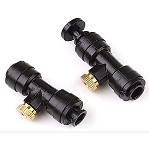 Maine Tube Fittings Misting Cooling System Kit 32.8FT(10M) Misting Line DIY Outdoor Mist Cooling Kit +10 Brass Nozzles Garden Misting Irrigation System for Garden Greenhouse, Flower Bed,Patio,Lawn