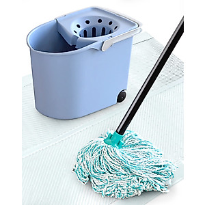 QWORK Floor Protector for Deep Pile Carpet, 36" x 25' Heavy-Duty Plastic Carpet Protector, Runner Guard Protector, No-Slip, Waterproof, Clear, for Home Office Hallway Runner