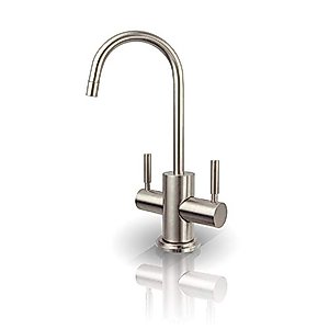 APEC Instant Hot and Cold Reverse Osmosis Drinking Water Dispenser Faucet Brushed Nickel (Westbrook Faucet-HC-WST-NP)