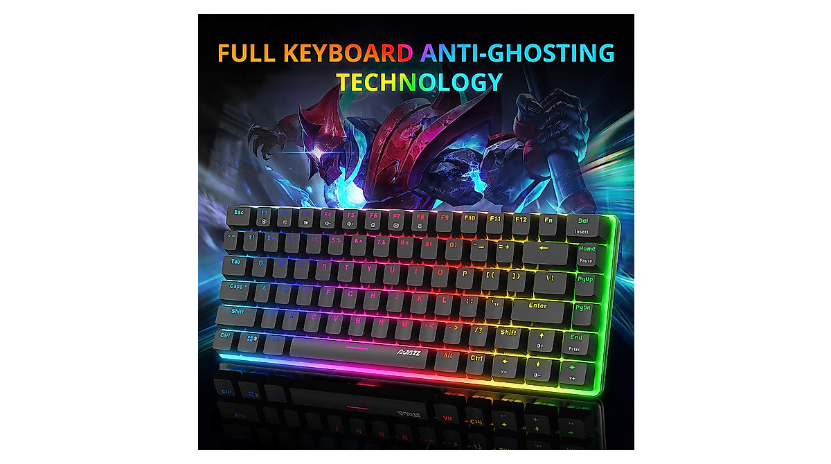 AG-AK33 75% Gaming Keyboard - RGB Mechanical Design