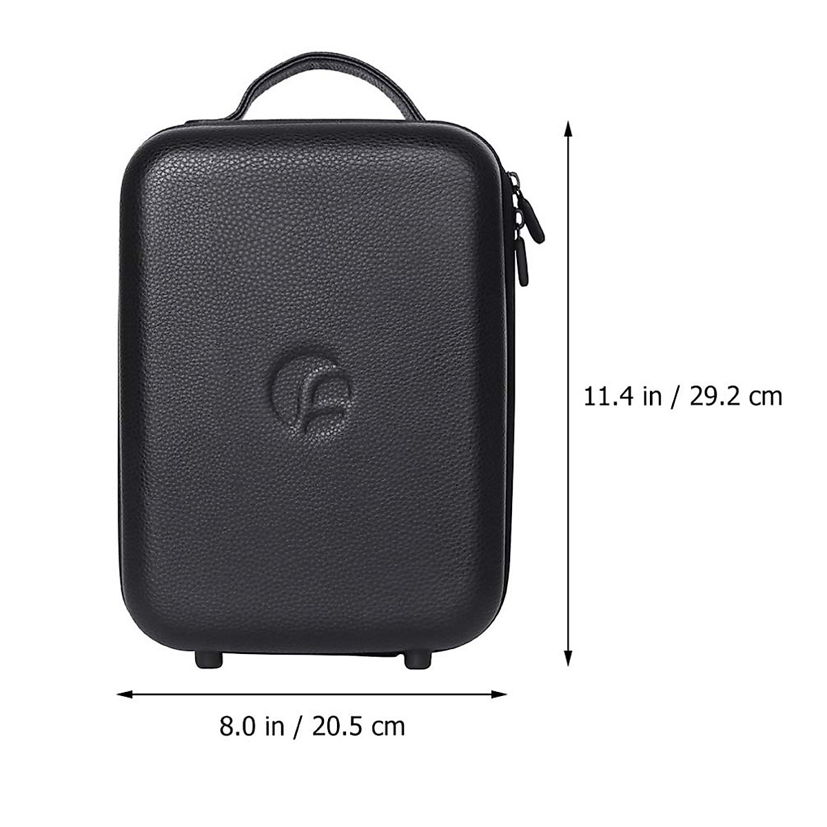 EXCEART Vr Glasses Handbag Zip Storage Bags Glasses Headphones Portable Gaming Bag Pouch Handheld Case Mini Hard Carrying Case Vr Goggles Bag Storage Box Shockproof 3d Suede Lining