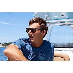 O'NEILL Harlyn 2.0 Large Fit Polarized Sunglasses for Men, 57 mm, UV400 Protection, Matte Tort