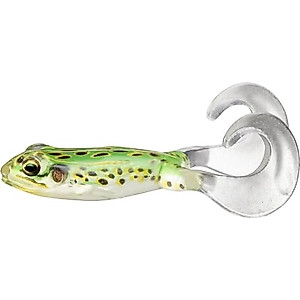 Live Target FSF90T500 ICT Freestyle Frog, 3 1/2", Green/Yellow, Multi, One Size
