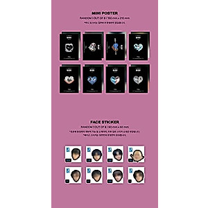 JYP Entertainment Stray Kids - MAXIDENT [GO ver.(Limited Edition)] Album+Pre-Order Benefit (DK1022),Pink