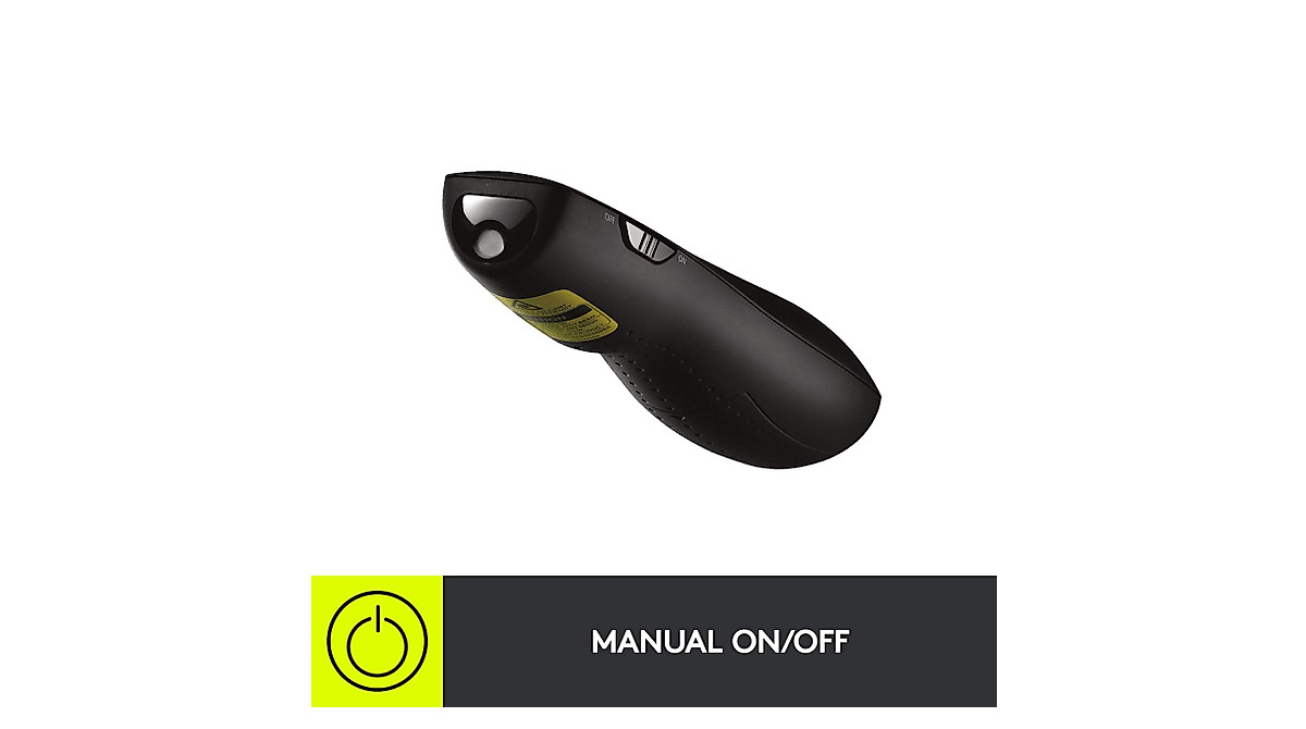 Logitech R800 Wireless Presenter with Green Laser & LCD Timer