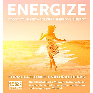 Bundle of Thyroid Support & Adrenal Support - Complete Balance Bundle Thyroid Support with Iodine Improve Your Energy and Adrenal Support & Cortisol Manager (Non-GMO) Powerful Adrenal Health Support