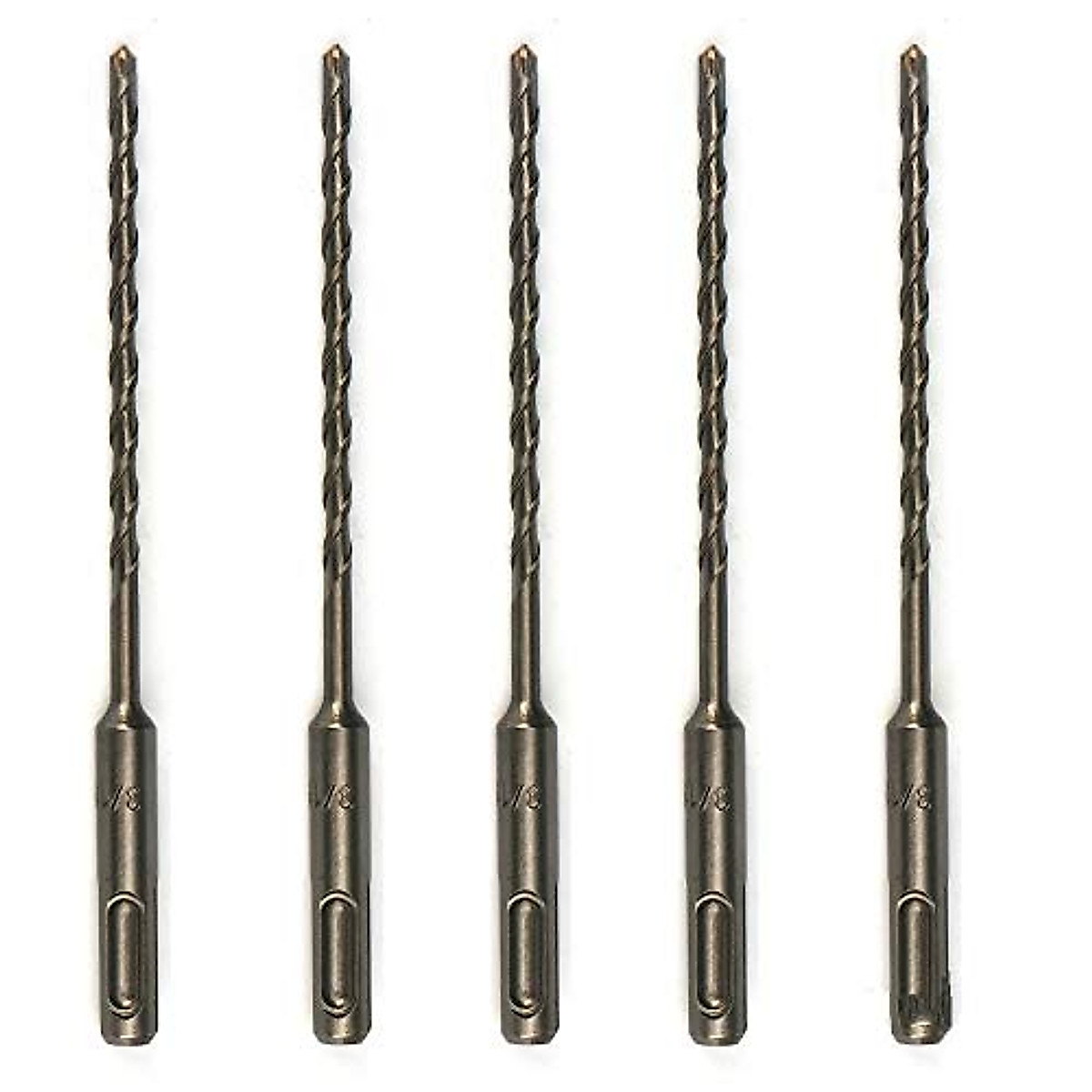 OXTUL 5PCS SDS Plus Hammer Drill Bits 1/4"x6"