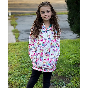 Cat Girls Boys Hoodies 9T Kids Novelty Blue and Pink Kitten Hooded for Child Size 10-12 3D Print Purple Yellow Green Unicorn Tracksuit 11 Years Teens Long Sleeve Tracksuit Juniors Sports Sweater