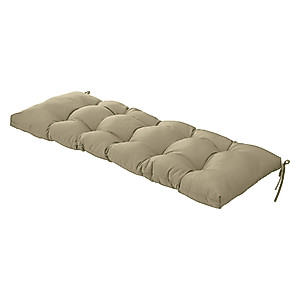 QILLOWAY Indoor/Outdoor Bench Cushion,51-Inches (Royal Blue)