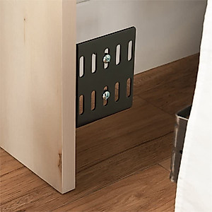 Sauder Harvey Park Full/Queen Bookcase Headboard with Doors, Pacific Maple Finish