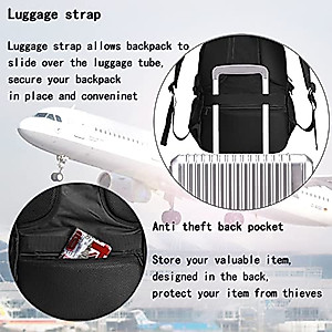 Jrktuwdg De-stiny 2 Men Women Backpack Shoulder Bag with USB Charging Port Bookbag Laptop Backpacks