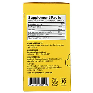 Beekeepers Naturals Propolis Sinus Support, 60 CT