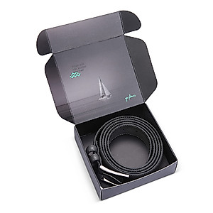 Marino’s Premium Belt Men, Genuine Leather Dress Belt for Men, Casual Mens Belt in Gift Box