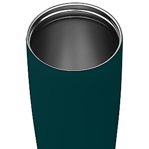 Retrospec Arroyo Stainless Steel Tumbler with Lid and Straw - Reusable Insulated Tumbler Cup - Iced Coffee Travel Mug - Double Walled Thermal Tumblers - 24oz - Matte Superior Blue