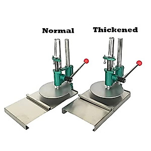 INTBUYING 9.5inch Manual Pizza Dough Pastry Press Machine Household Pizza Dough Pastry Manual Dough Sheeter Dough Pastry Presser Stainless Steel Pasta Maker Pizza Express Dough Sheeter