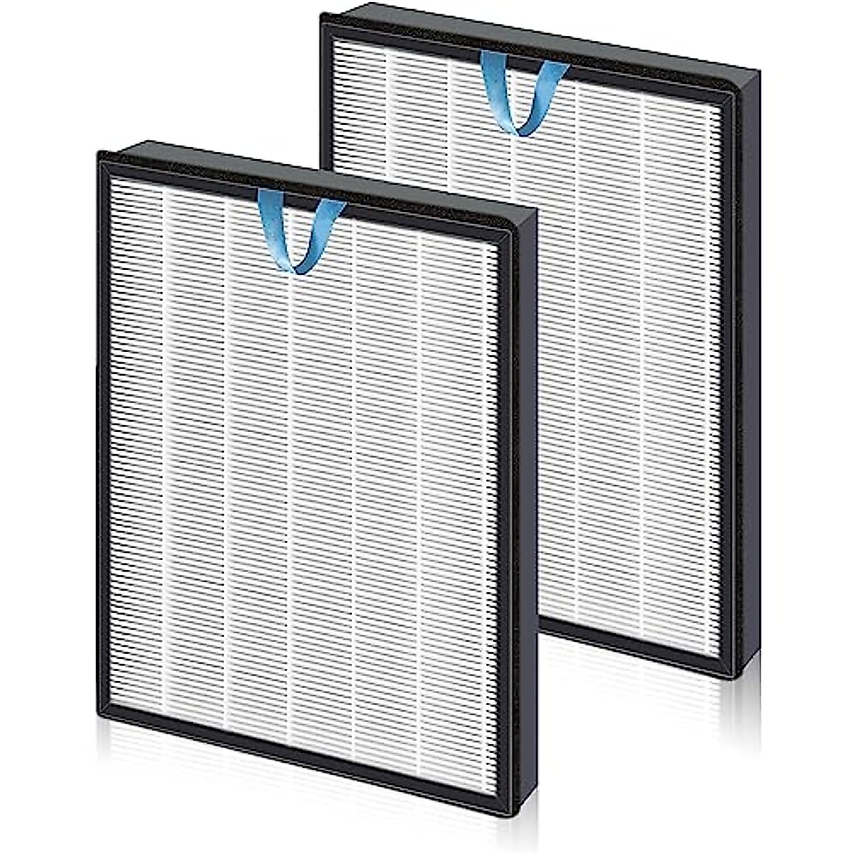 Vital 200S Replacement Filter for Vital 200S Air Purifier, Enhanced Version 3-in-1 H13 Ture HEPA, High-Efficiency Activated Carbon Filter, Compared to Part # Vital 200S-RF, 2 Pack, White