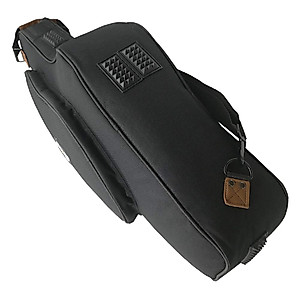 Xinlinke Tenor Saxophone Case Lightweight Soft Padded Bb Sax Gig Bag with Backpack Straps